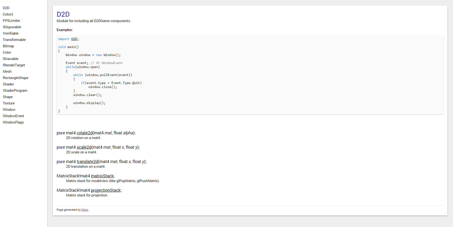 GitHub - WebFreak001/MaterialDoc: very simple documentation generator. Obsolete now, I recommend ...